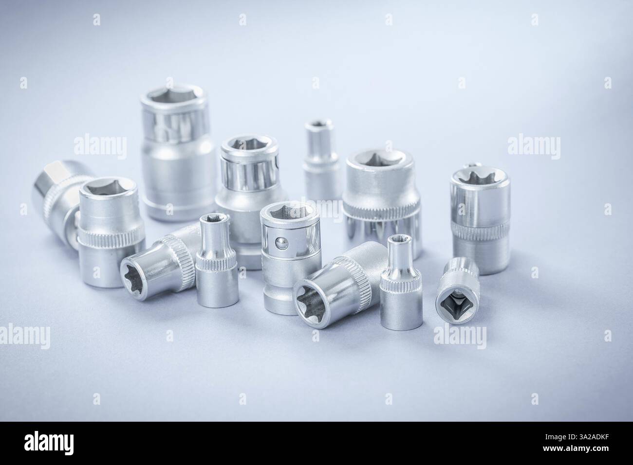 Set of automobile repair keys torx Stock Photo - Alamy