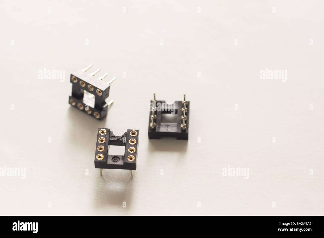 Microchip dip panel isolated on white background Stock Photo - Alamy