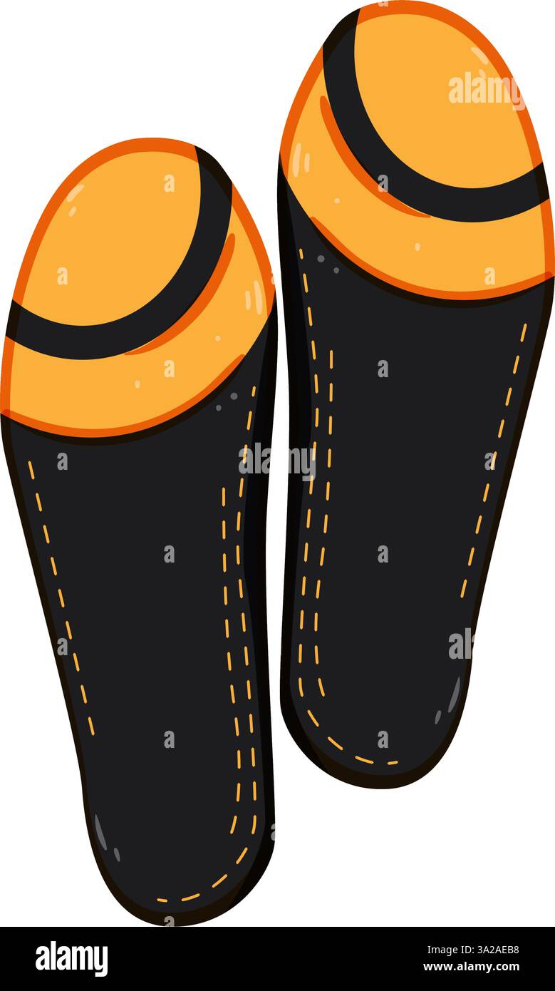 cushioning insoles cartoon vector illustration Stock Vector Image & Art ...