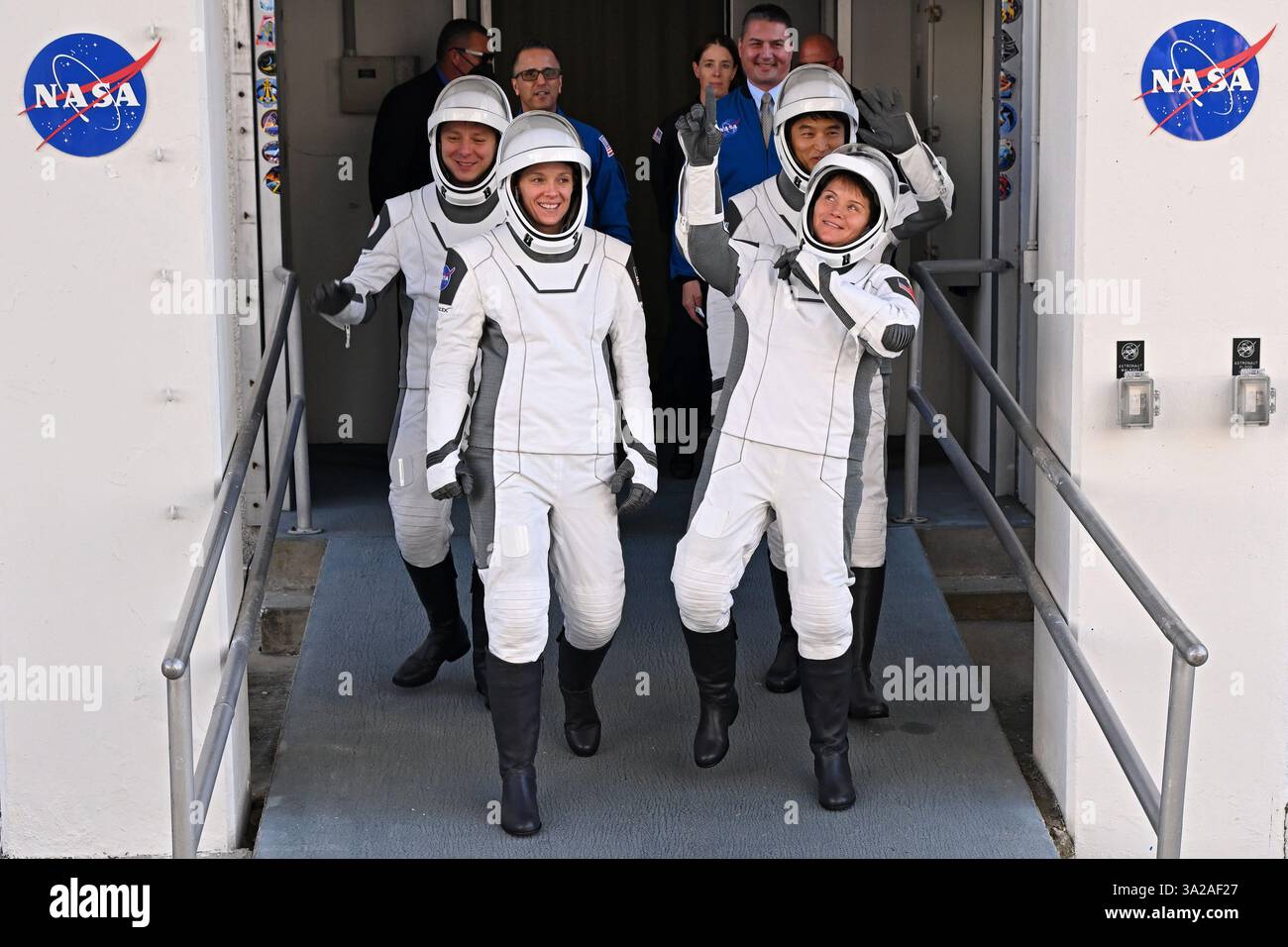 SpaceX NASA Crew-10 members, Roscosmos Cosmonaut Kirill Peskov, NASA ...