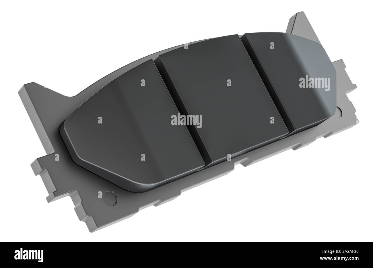 Brake Pad, 3D rendering isolated on white background Stock Photo - Alamy