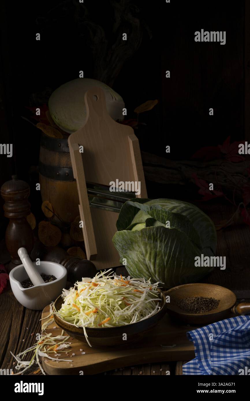 Delicious Polish-style sauerkraut Stock Photo - Alamy