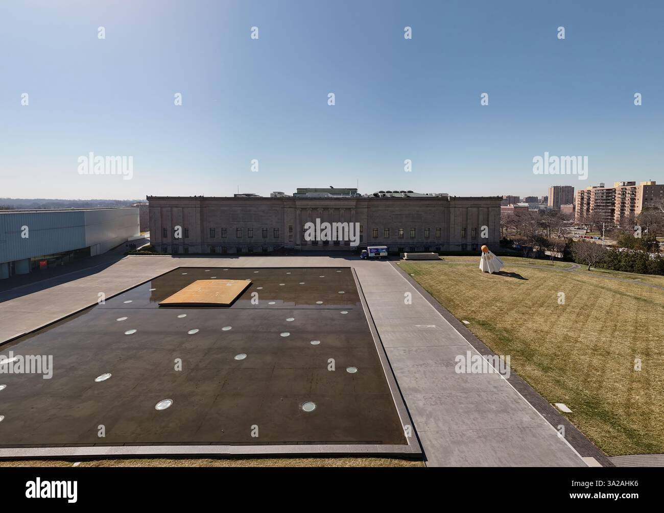 Kansas City, Missouri - March 12, 2025: Aerial View of the Nelson ...