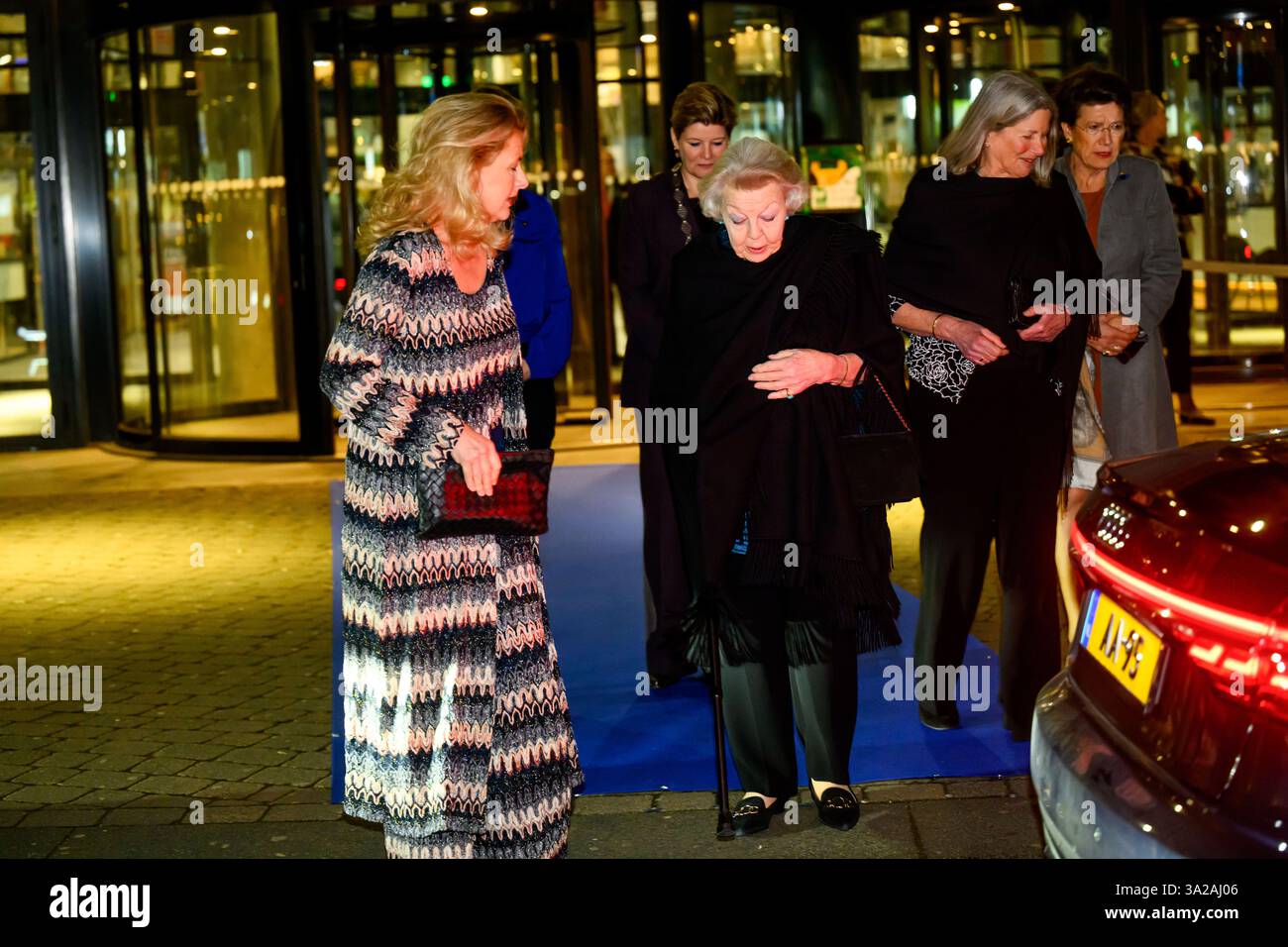 Den Haag, Nederland. 12th Mar, 2025. Princess Mabel and Princess ...