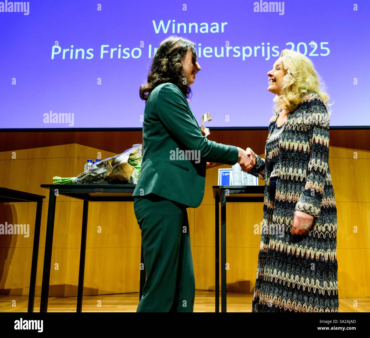 Den Haag, Nederland. 12th Mar, 2025. Princess Mabel at the Prince Friso ...