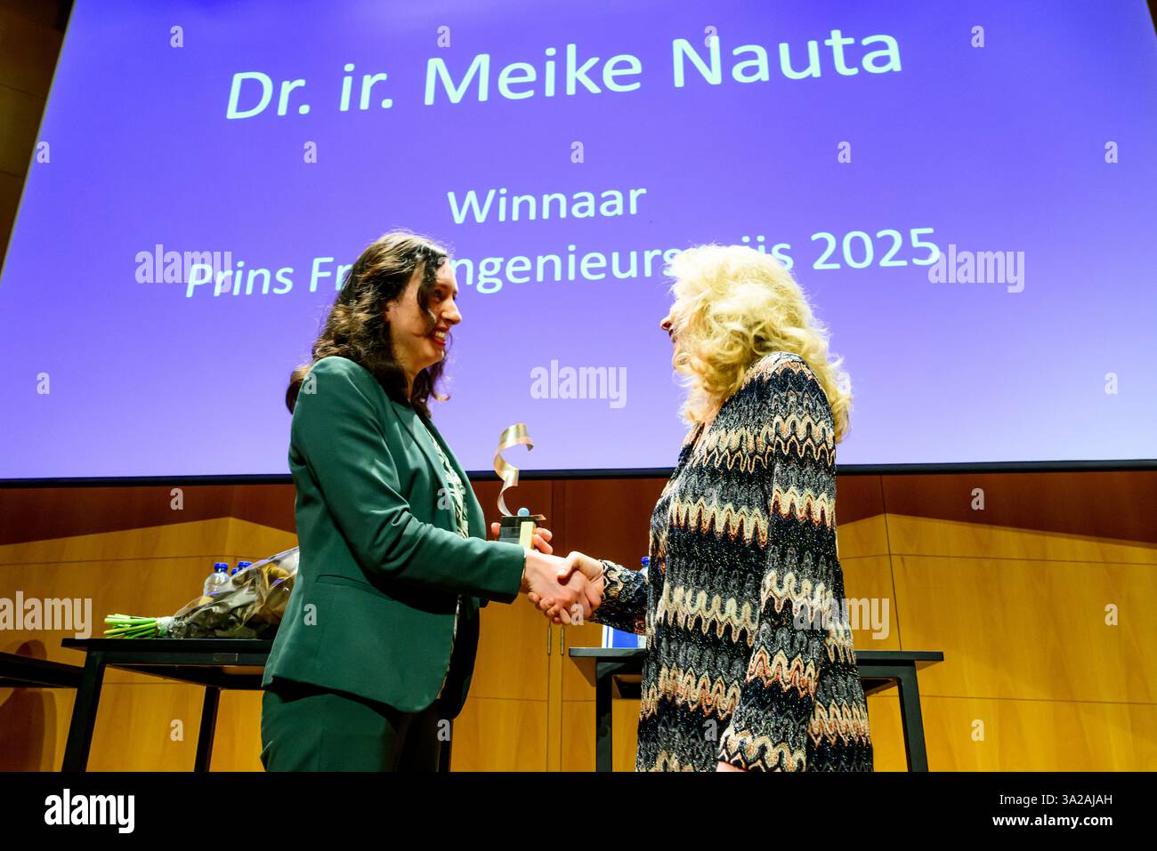 Den Haag, Nederland. 12th Mar, 2025. Princess Mabel at the Prince Friso ...