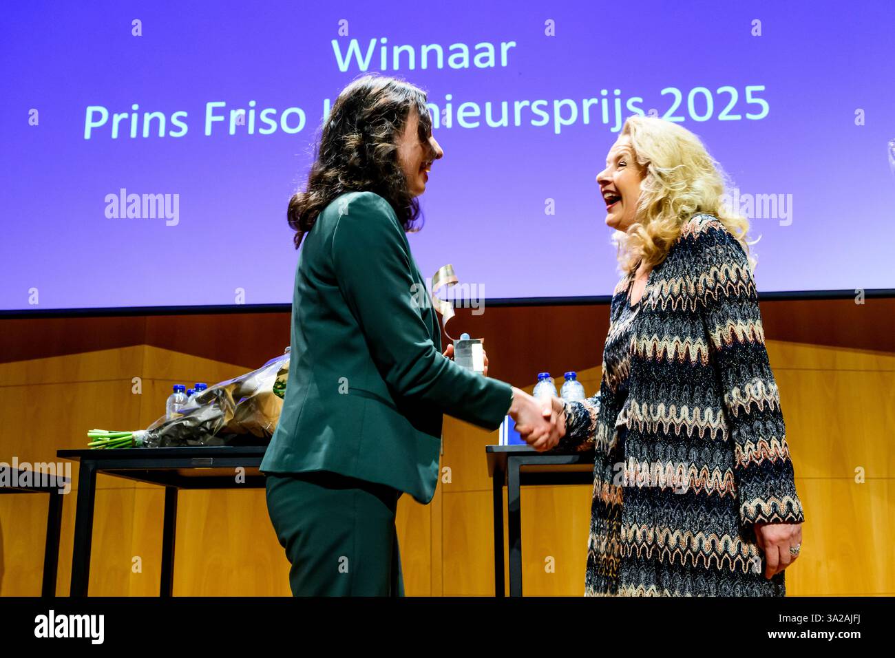 Princess Mabel at the Prince Friso Engineering Prize 2025 in The Hague ...