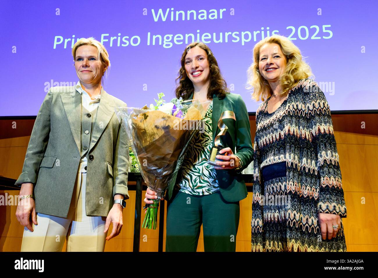 Den Haag, Nederland. 12th Mar, 2025. Princess Mabel at the Prince Friso ...
