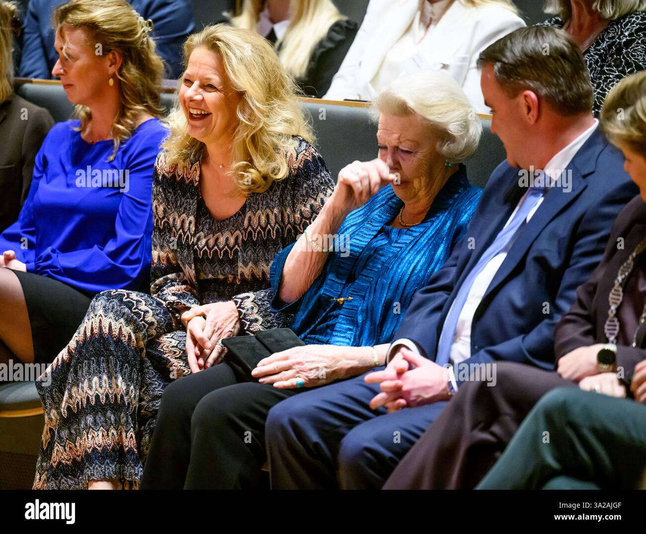 Den Haag, Nederland. 12th Mar, 2025. Princess Mabel and Princess ...
