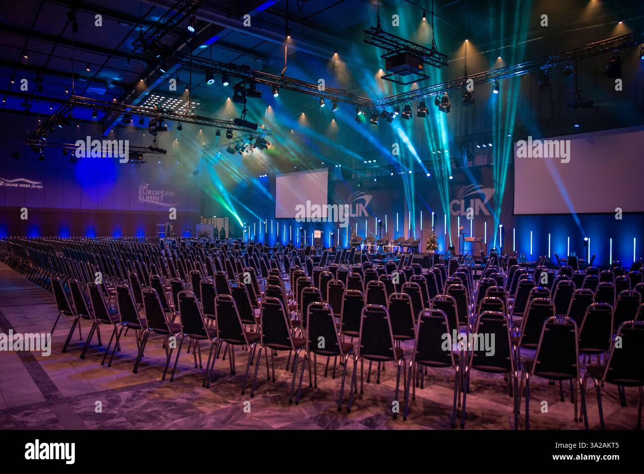 March 12, 2025, Rotterdam, South Holland, Netherlands: The main hall of ...