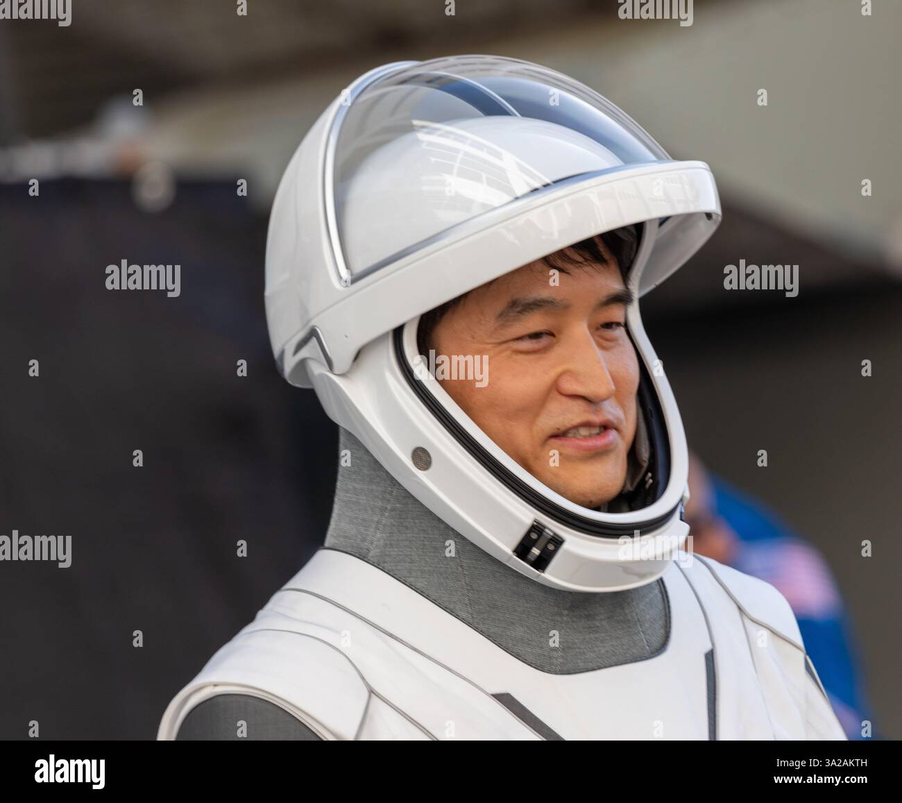 Kennedy Space Center, USA. 12th Mar, 2025. Anne McClain commander USA ...