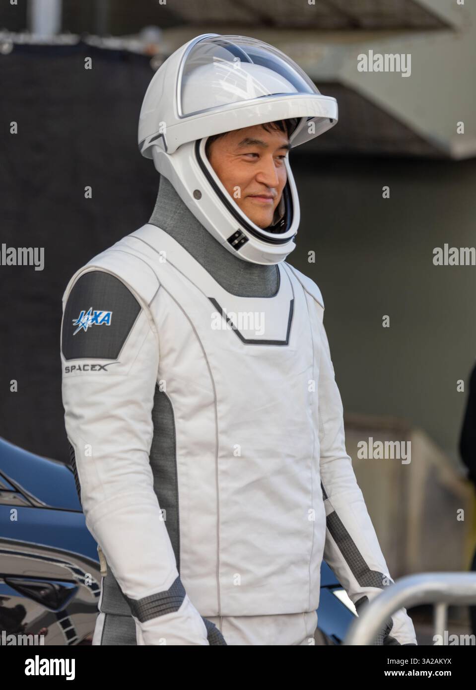 Kennedy Space Center, USA. 12th Mar, 2025. Anne McClain commander USA ...