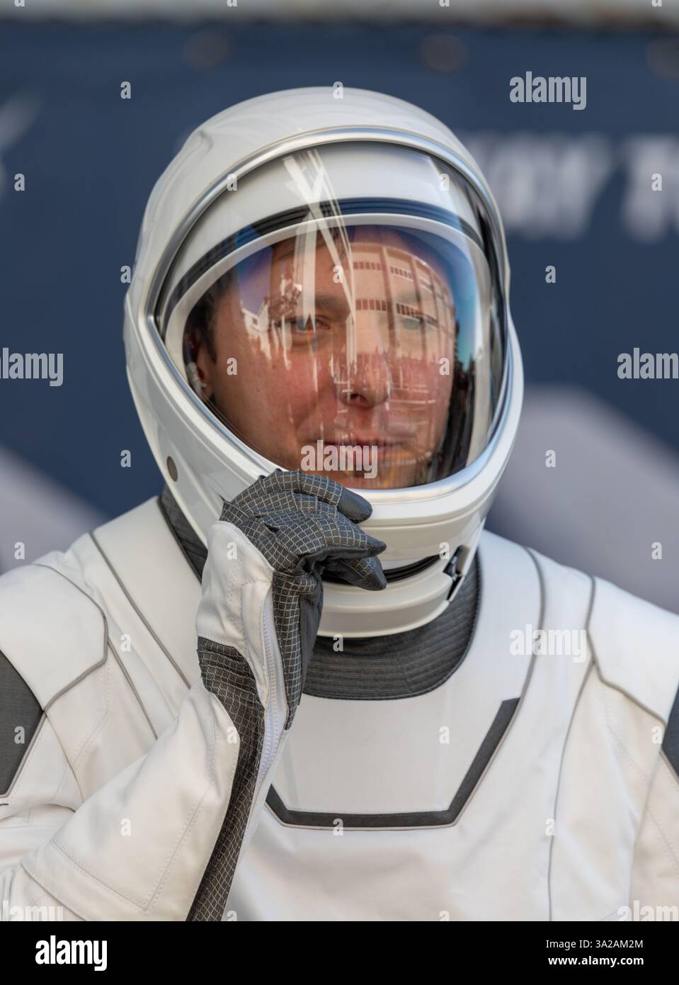 Kennedy Space Center, USA. 12th Mar, 2025. Anne McClain commander USA ...