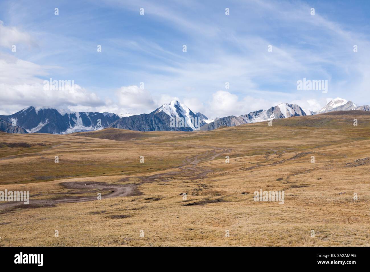 Altai tavan bogd national park landscape, Mongolia. Altai mountain ...