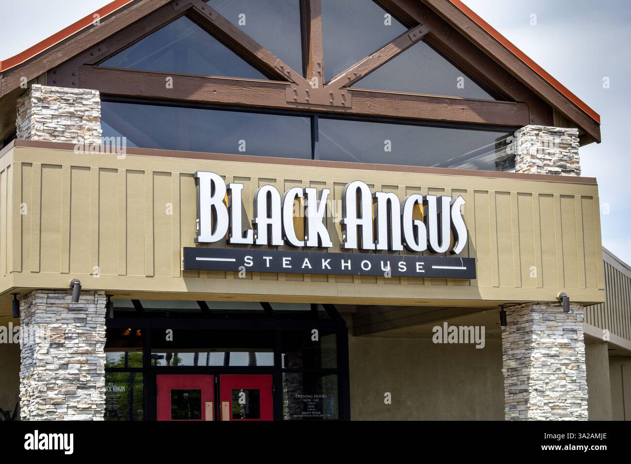 Ontario, California, United States - 05-03-2019: A view of a store ...