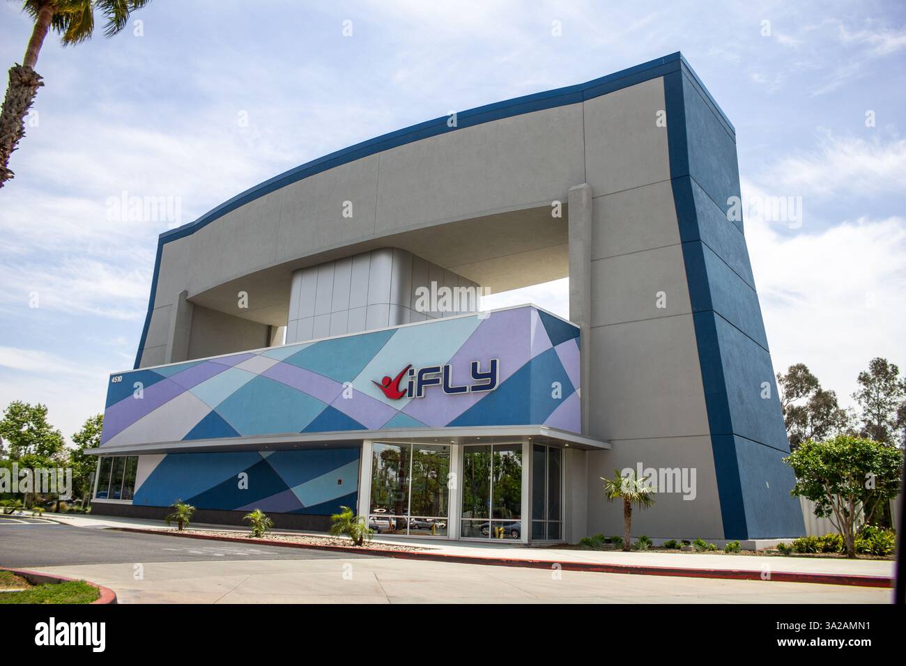 Ontario, California, United States - 05-02-2019: A view of the building ...