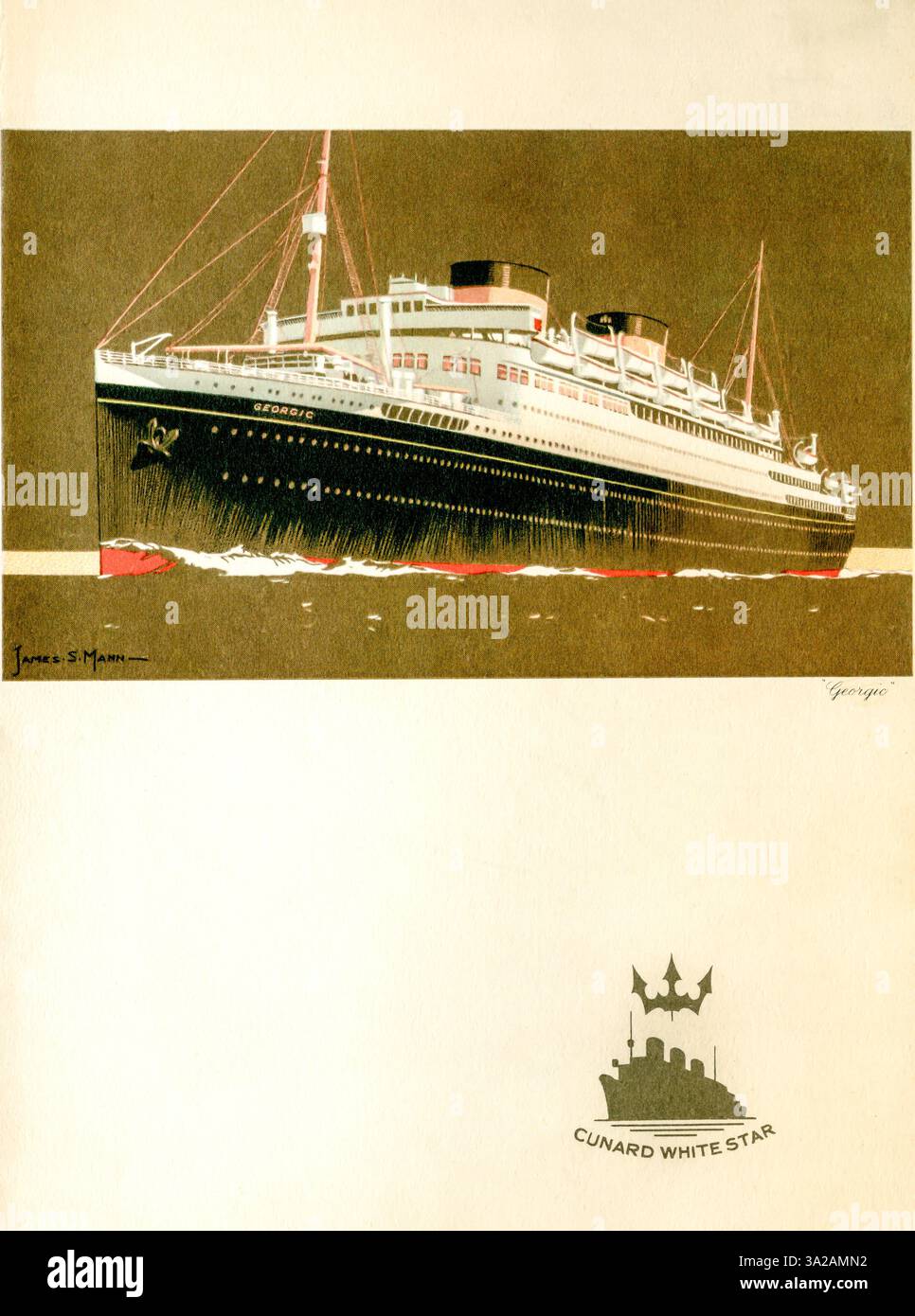 Passenger ship cunard white star hi-res stock photography and images ...