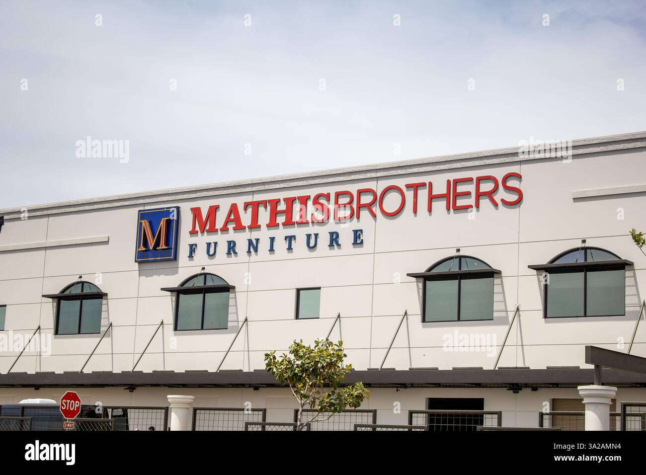 Ontario, California, United States - 05-02-2019: A viewo f a store ...