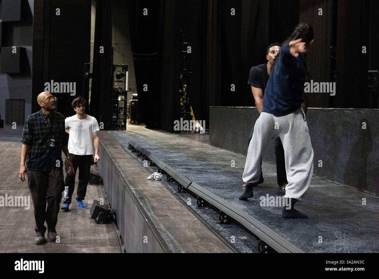 Paris, France. 12th Mar, 2025. Artistic Director Benoit Swan Pouffer ...