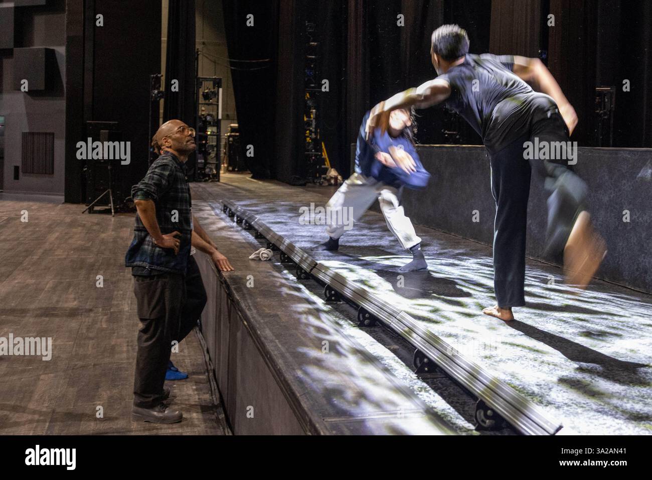 Paris, France. 12th Mar, 2025. Artistic Director Benoit Swan Pouffer ...