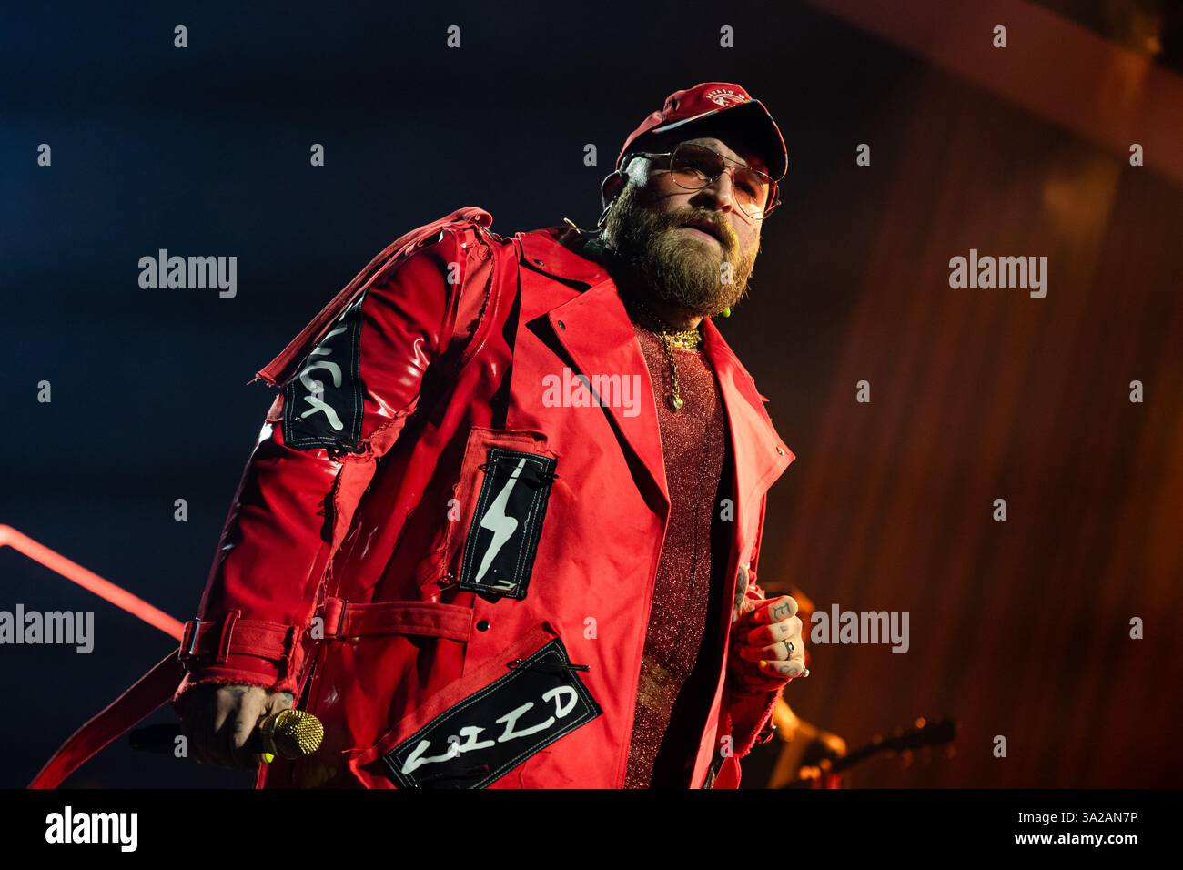 Dublin, Ireland – 12th March 2025 – Teddy Swims performing during the ...