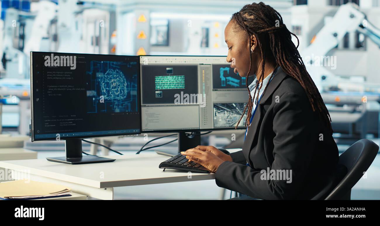 Photovoltaics Factory Programmer Analyzing Data Using Artificial Intelligence Reviewing System