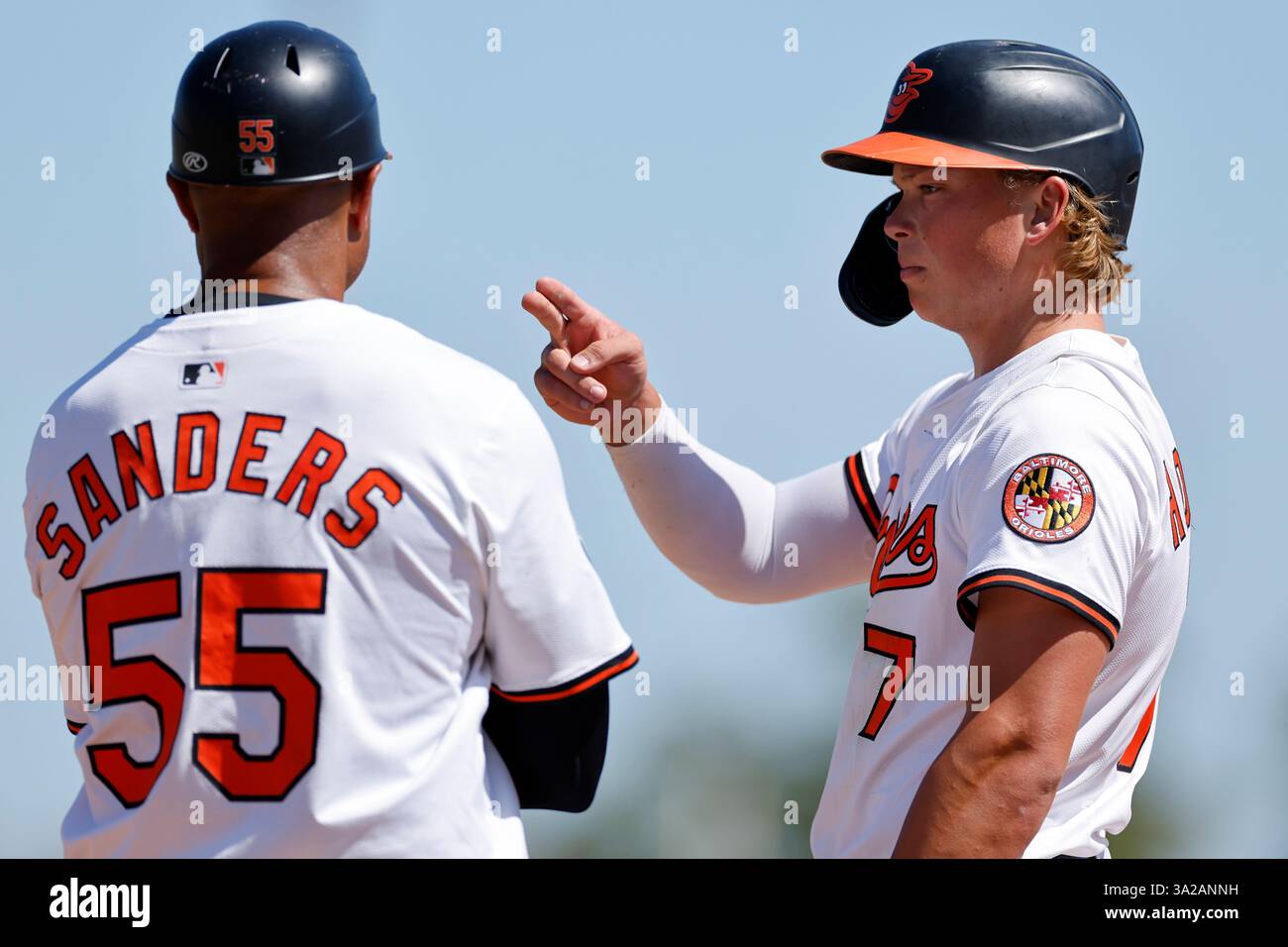 SARASOTA, FL - MARCH 12: Baltimore Orioles shortstop Jackson Holliday ...