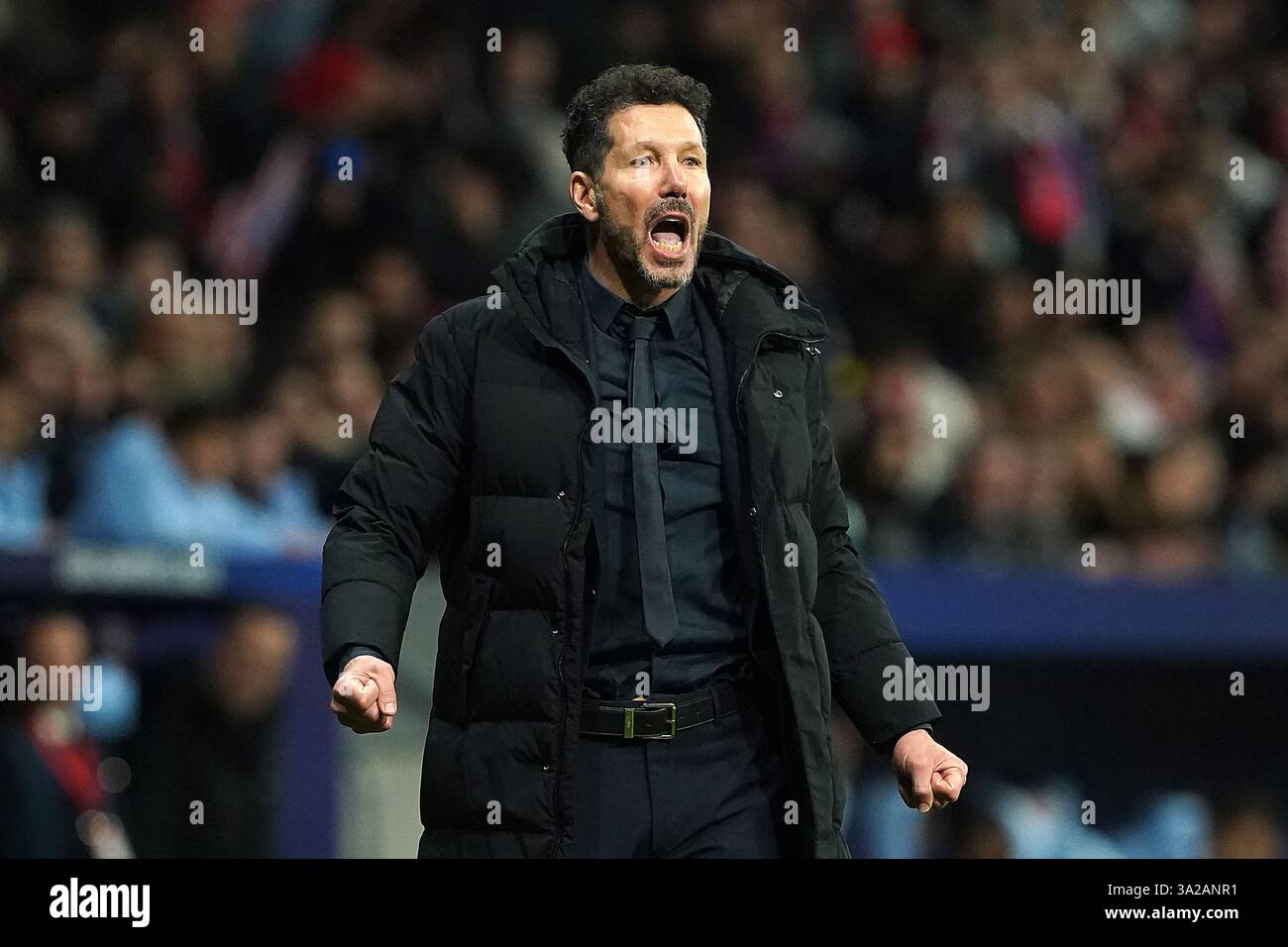 Madrid, Spain. 12th Mar, 2025. Atletico de Madrid's coach Diego Pablo ...