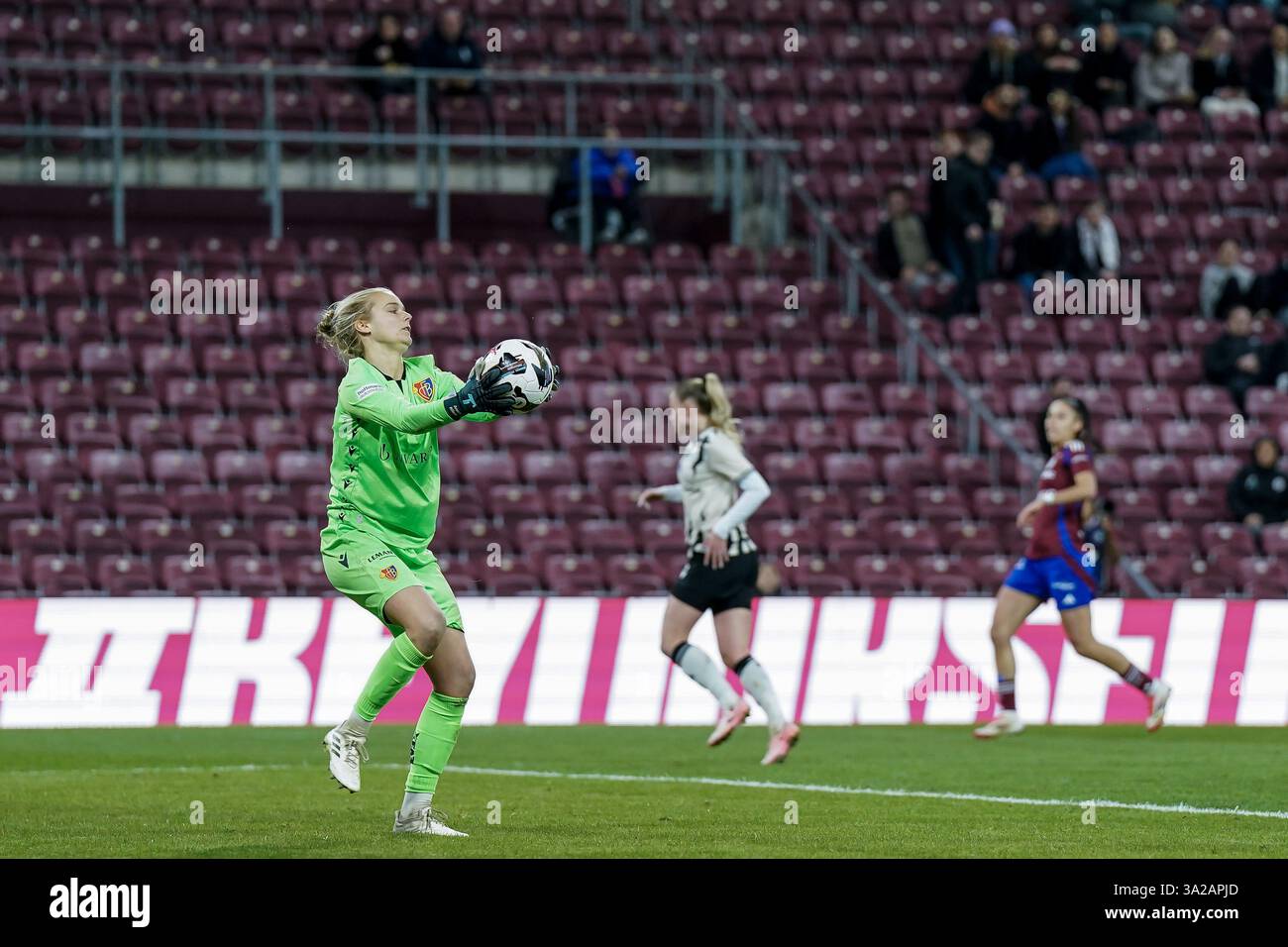 Lancy, Switzerland. 12th Mar, 2025. 12/03/2025, Lancy, Stade de Geneve ...