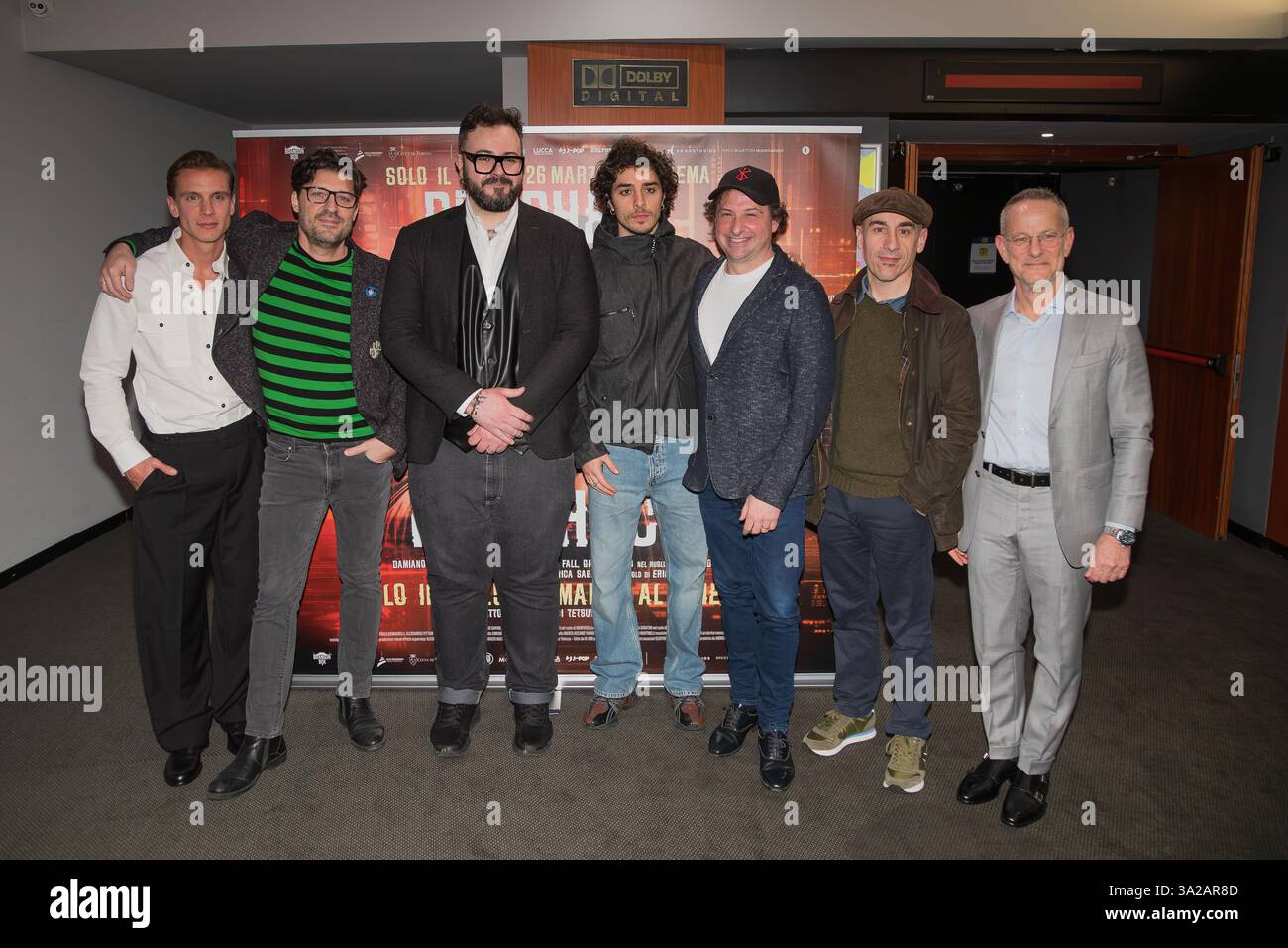 UCI CINEMAS BICOCCA VILLAGE, Milano, Italy, March 12, 2025, Actor ...