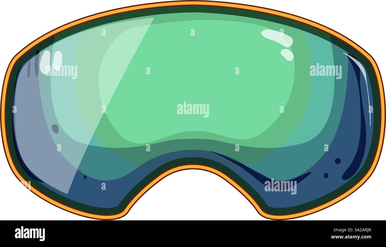 anti goggles ski cartoon vector illustration Stock Vector Image & Art ...