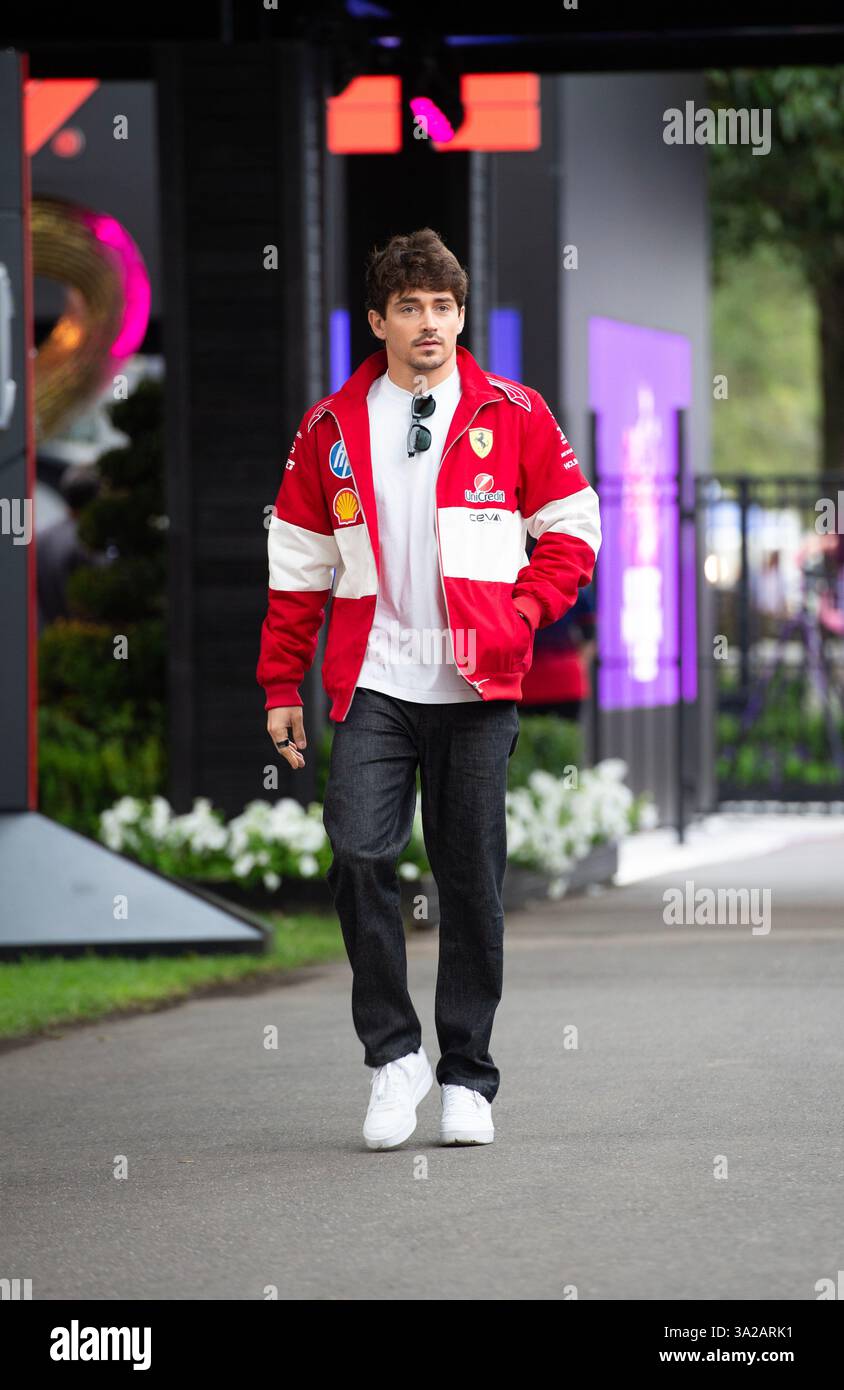 MELBOURNE, AUSTRALIA 13 Mar 2025. Pictured: Ferrari Formula 1 driver ...