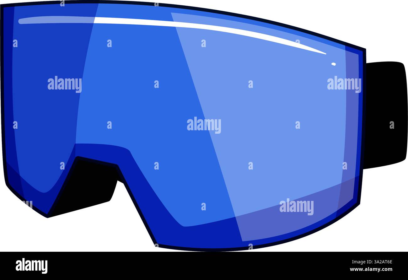 winter goggles ski cartoon vector illustration Stock Vector Image & Art ...