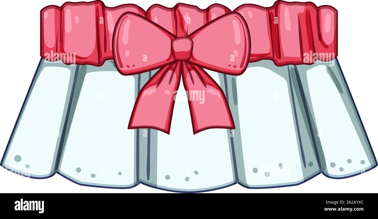 custom garter wedding cartoon vector illustration Stock Vector Image ...