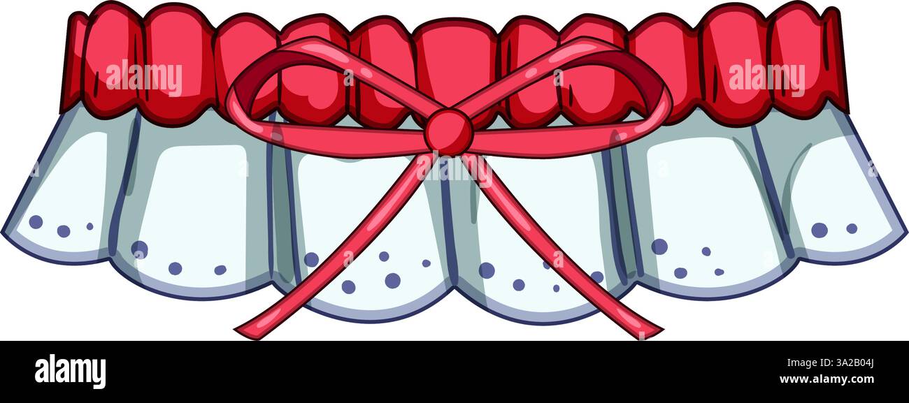 reception garter wedding cartoon vector illustration Stock Vector Image ...