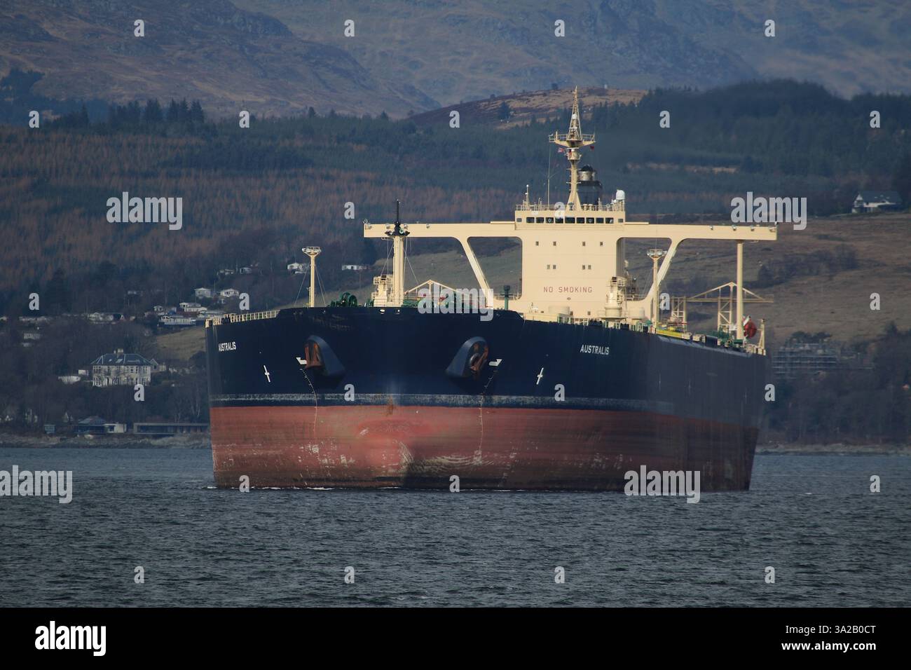Australis, a crude oil tanker operated by Chandris (Hellas) Inc ...
