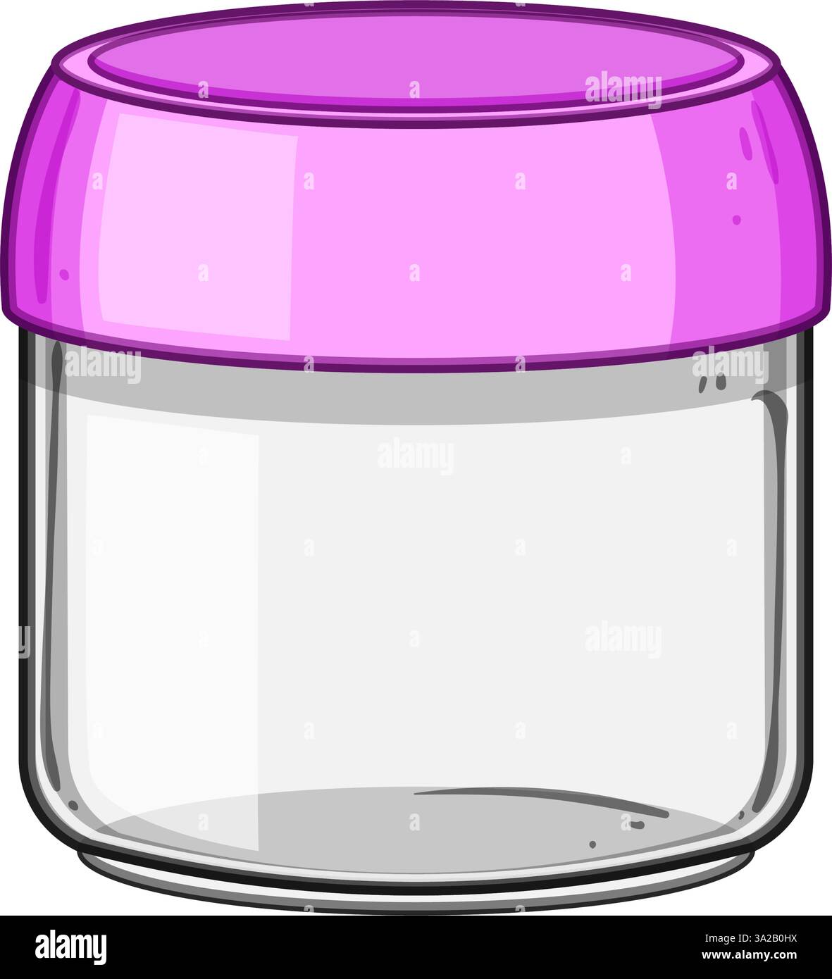 plastic food storage container baby cartoon vector illustration Stock ...