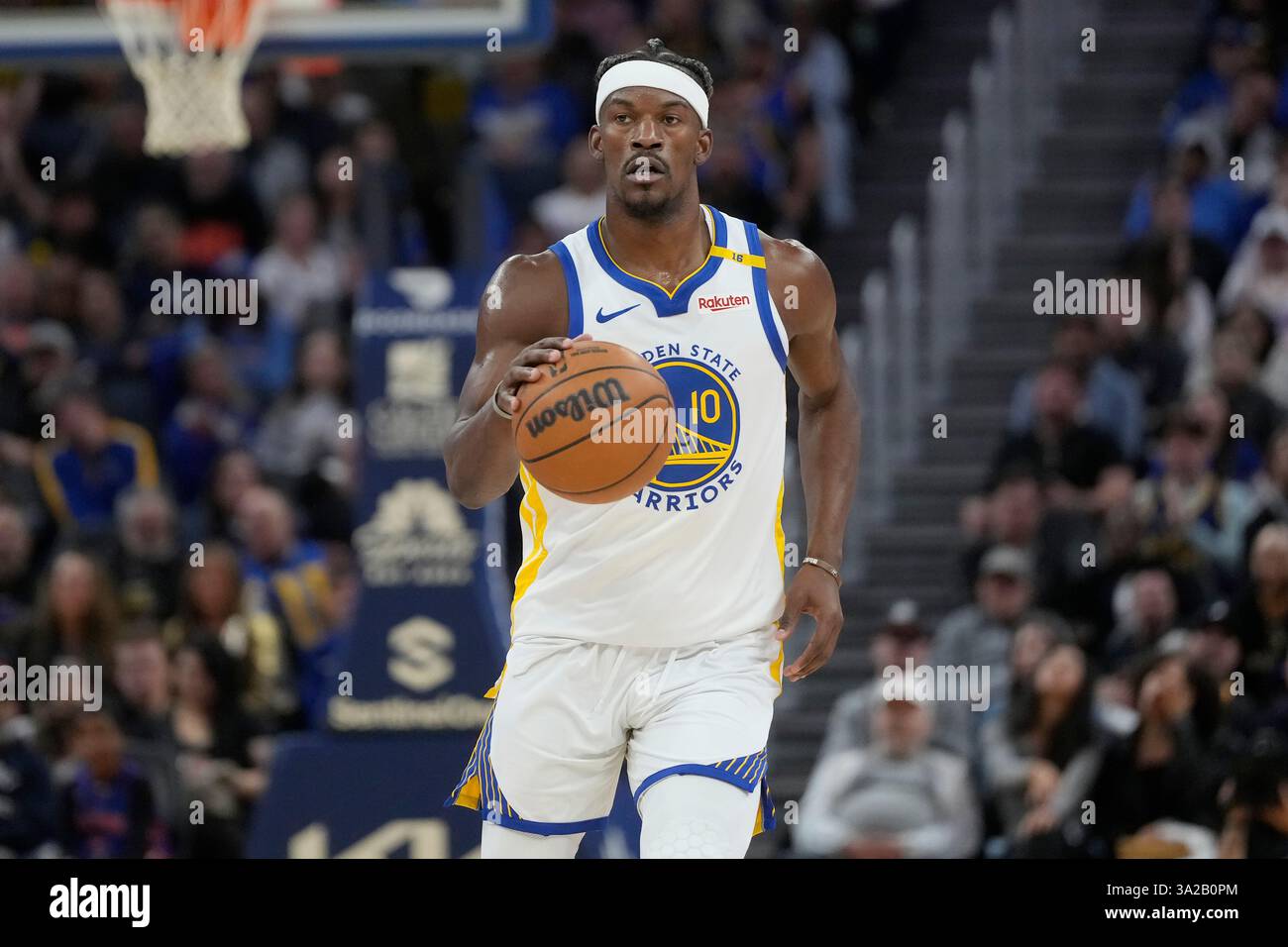 Golden State Warriors forward Jimmy Butler III (10) during an NBA ...