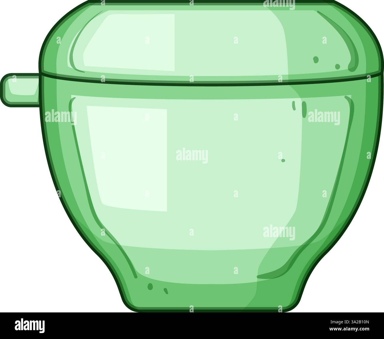 reusable food storage container baby cartoon vector illustration Stock ...