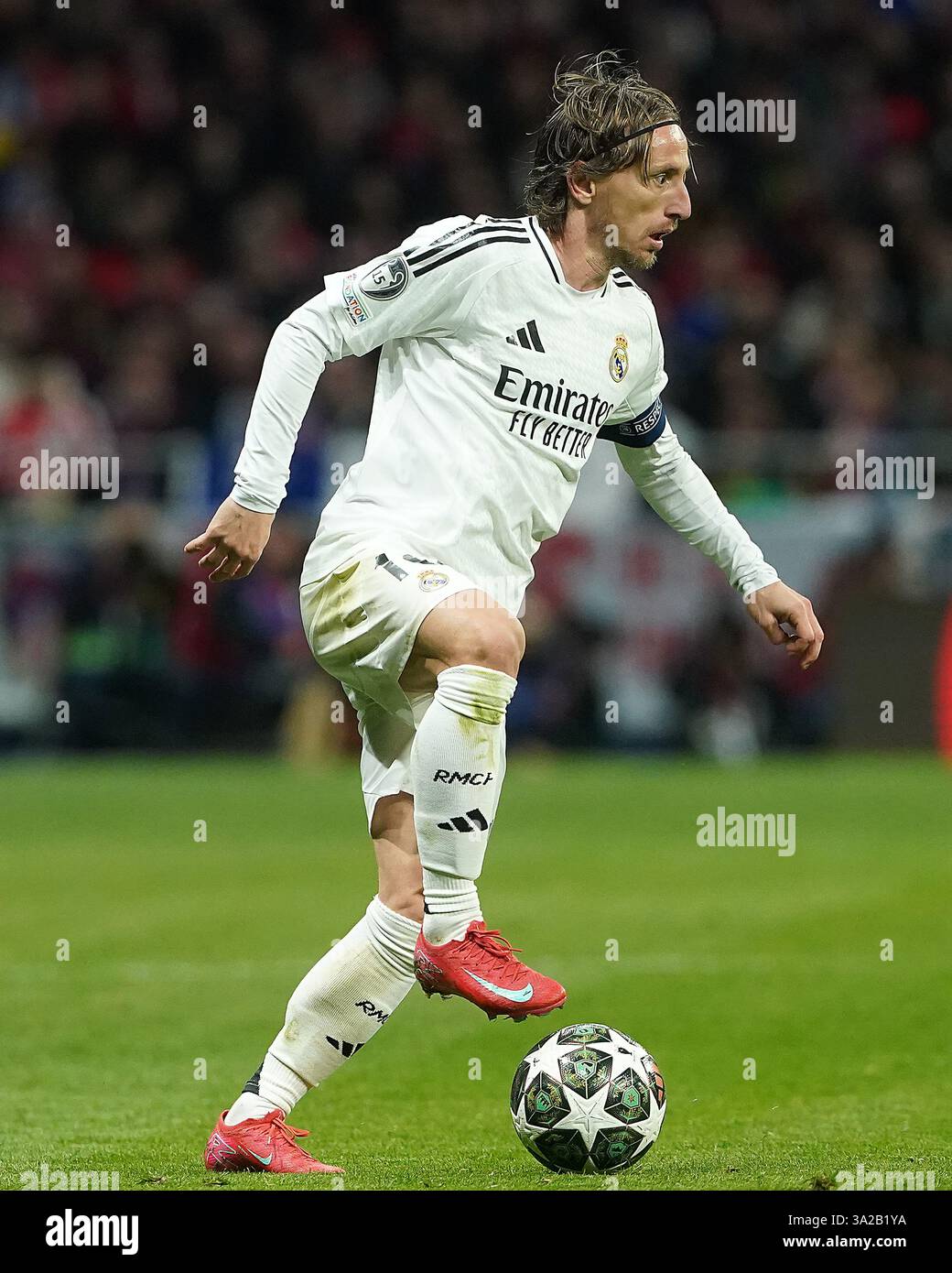 Madrid, Spain. 12th Mar, 2025. Real Madrid CF's Luka Modric during ...