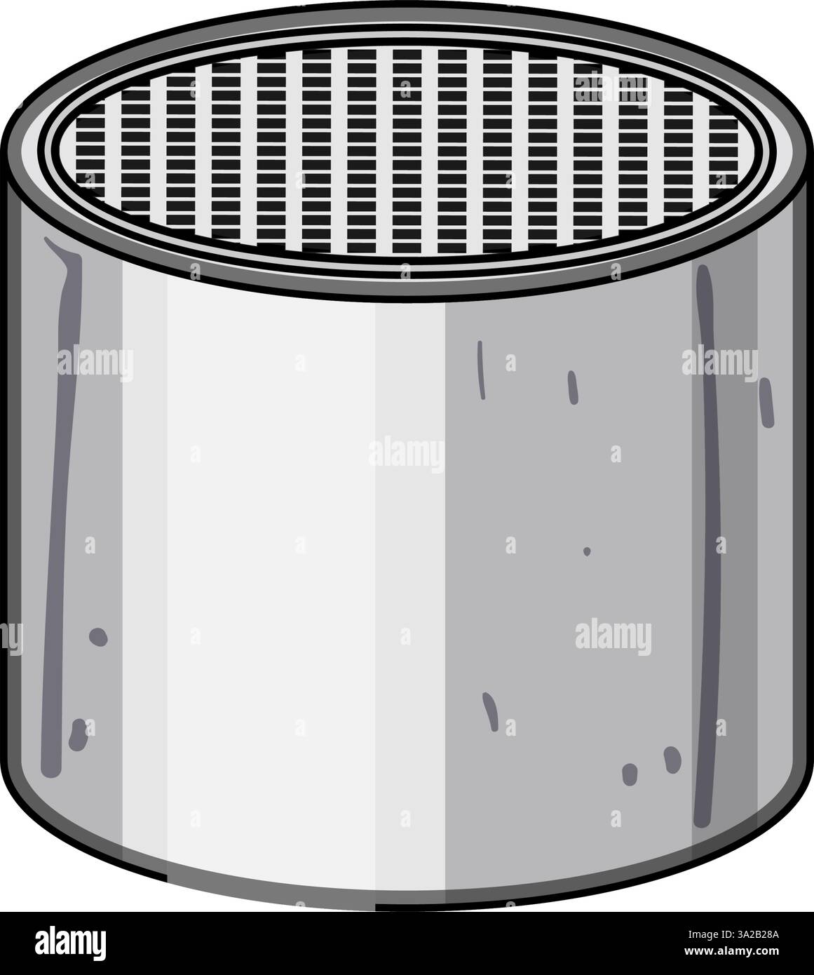 stream faucet aerator cartoon vector illustration Stock Vector Image ...