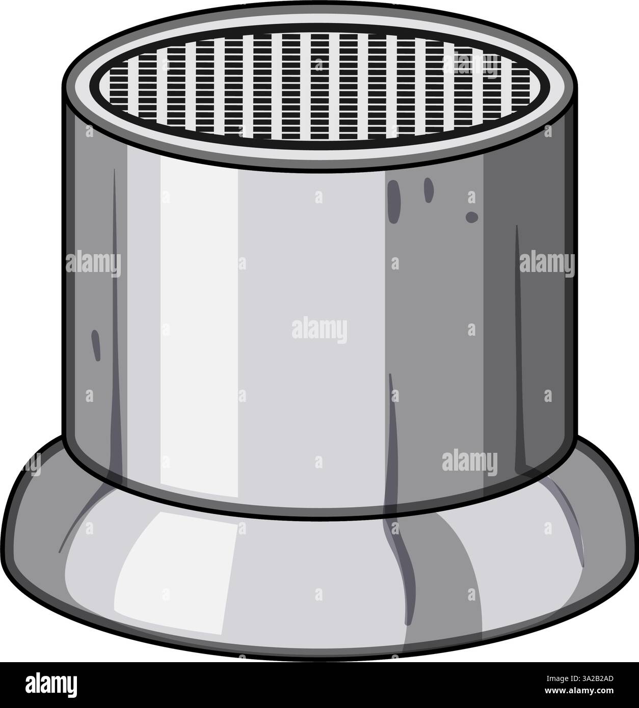 spray faucet aerator cartoon vector illustration Stock Vector Image ...