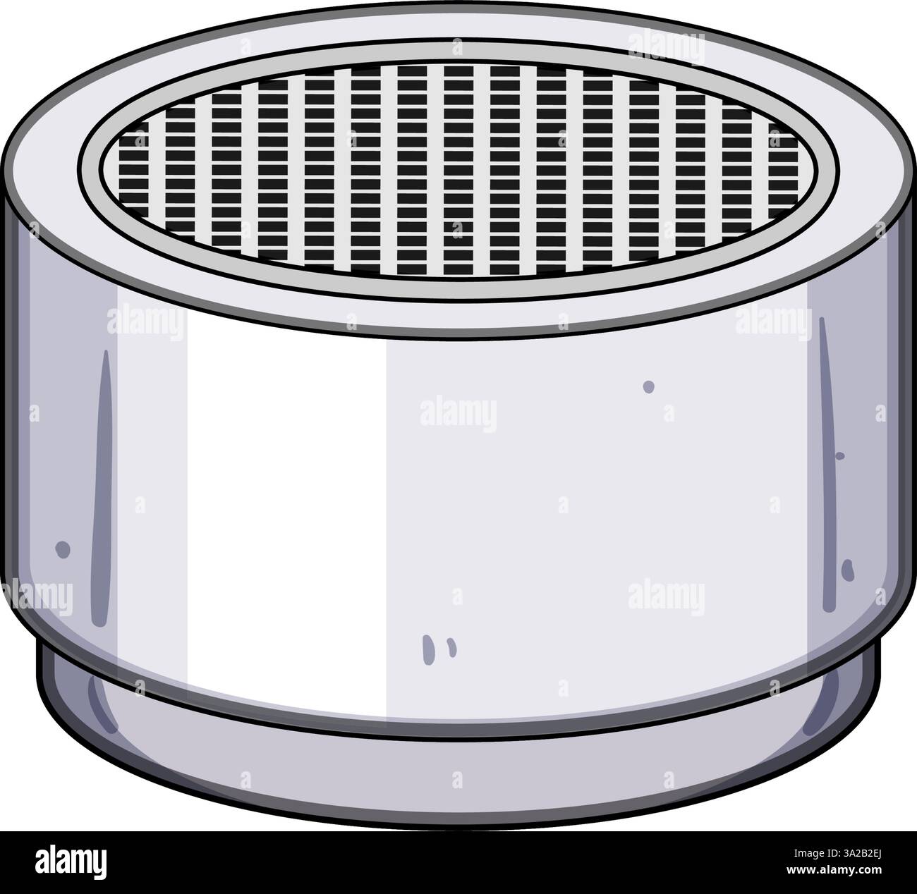 efficiency faucet aerator cartoon vector illustration Stock Vector ...