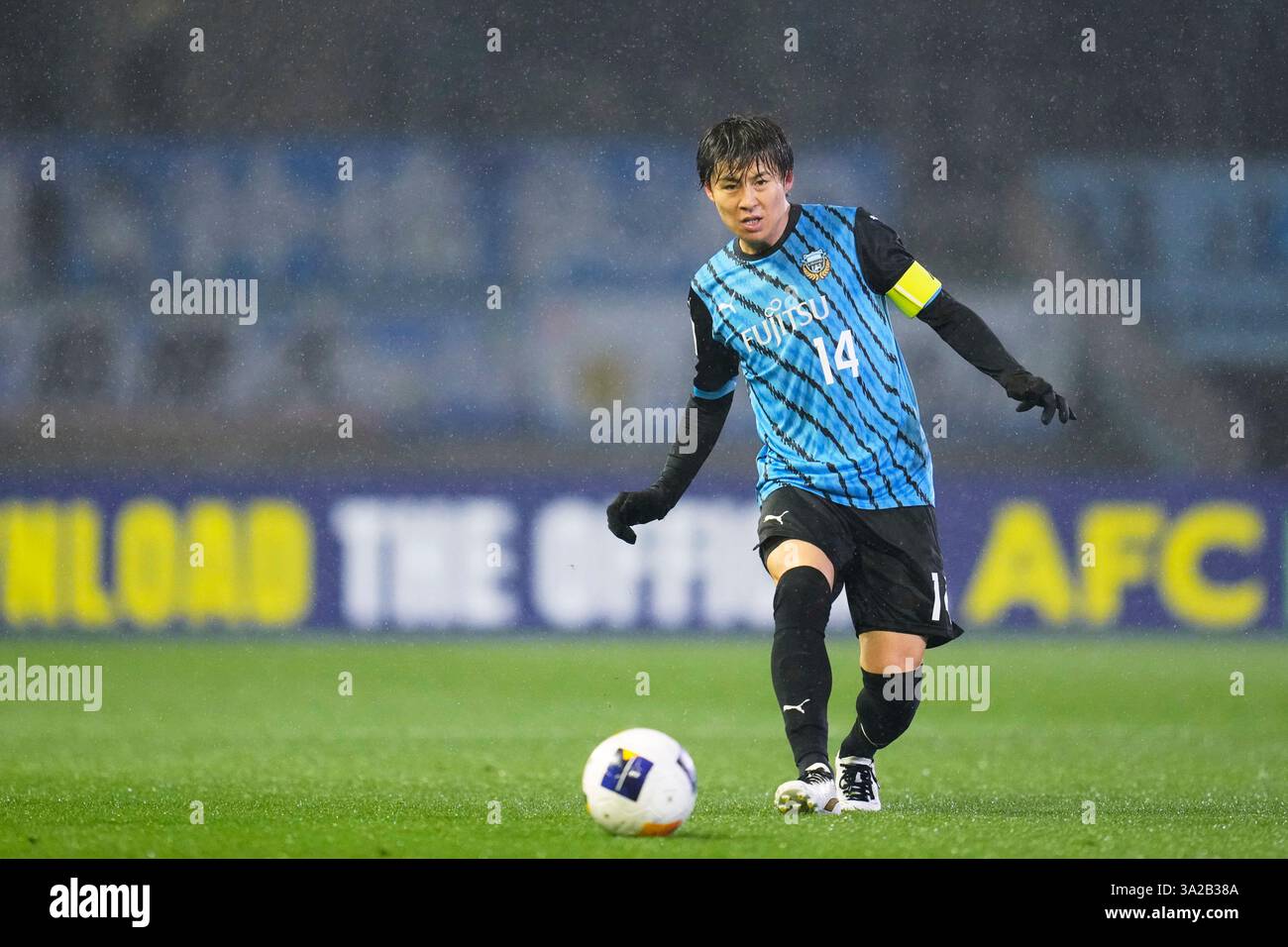 Yasuto Wakizaka (Frontale), MARCH 12, 2025 - Football / Soccer : 2024-25 AFC Champions League ...