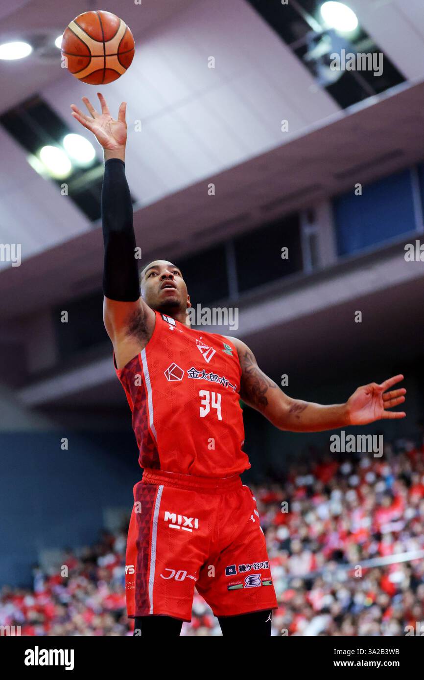 Chiba, Japan. 12th Mar, 2025. Christopher Smith (Jets) Basketball ...