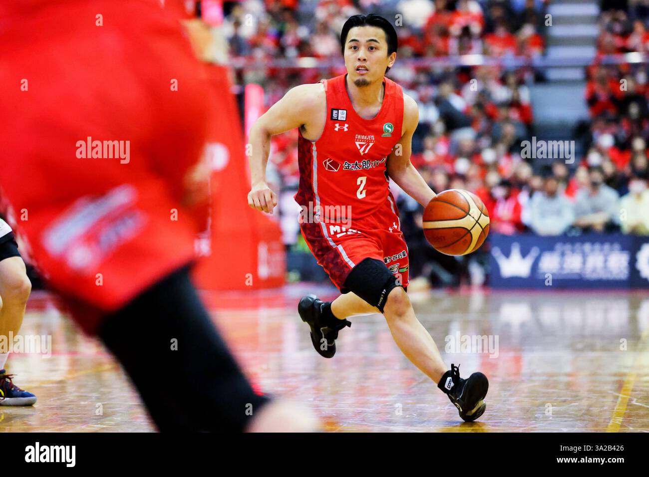 Yuki Togashi (Jets), MARCH 12, 2025 - Basketball : 2024-25 B.LEAGUE B1 game between Chiba Jets ...