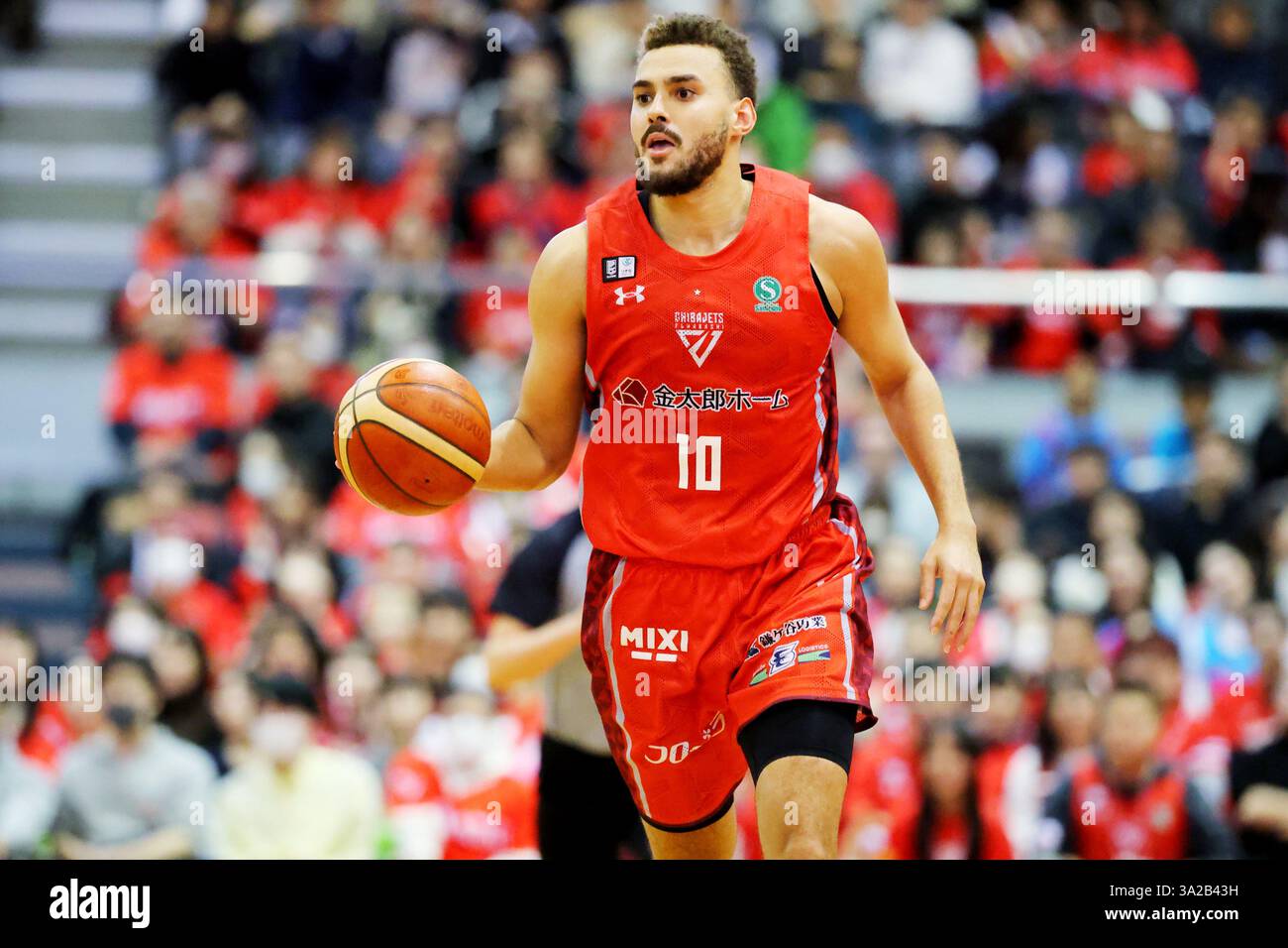 Chiba, Japan. 12th Mar, 2025. D.J.Hogg (Jets) Basketball : 2024-25 B ...