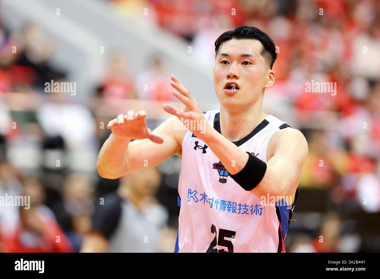 Chiba, Japan. 12th Mar, 2025. Taiki Sumida (Ballooners) Basketball : 2024-25 B.LEAGUE B1 game ...