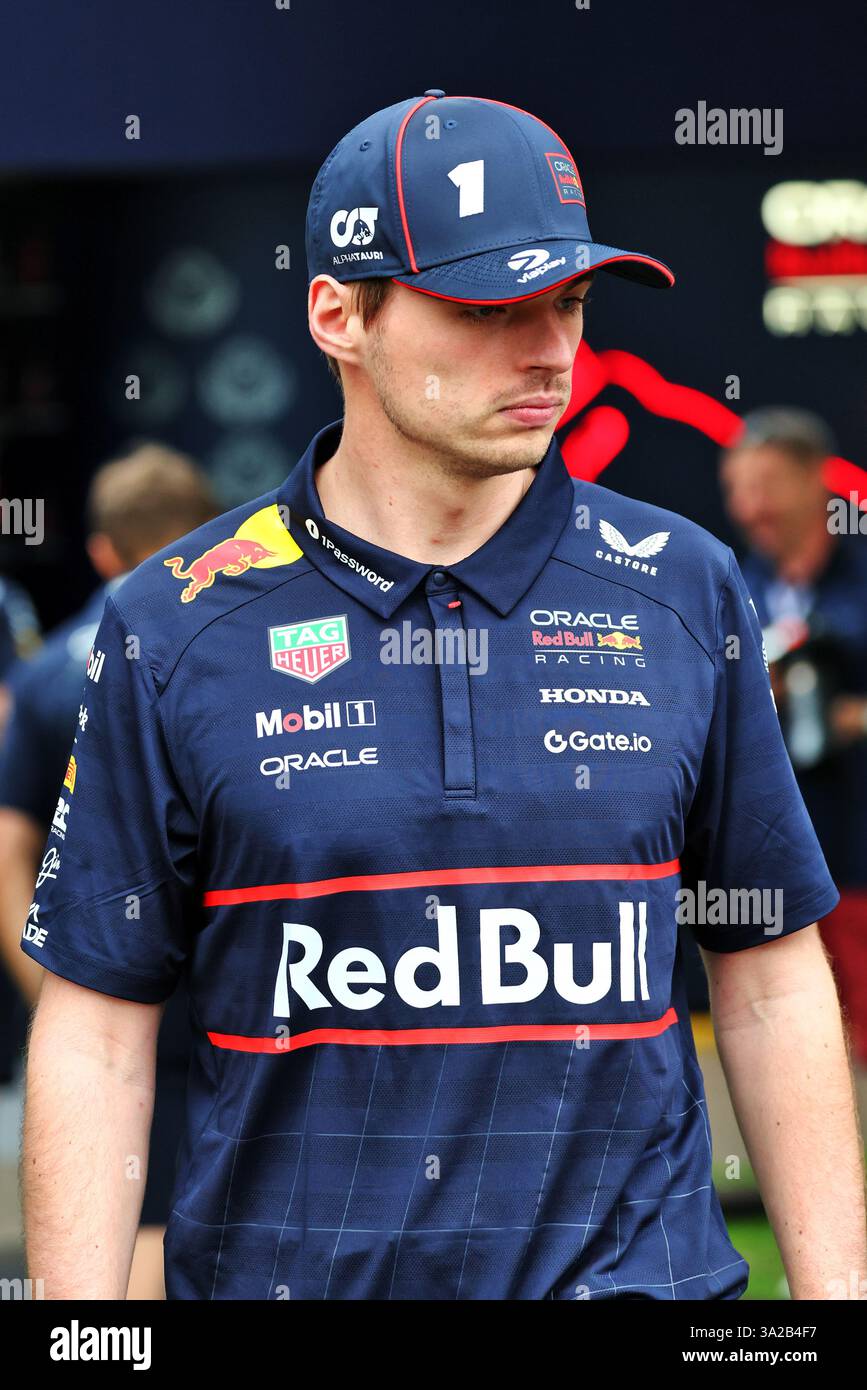 Melbourne, Australia. 13th Mar, 2025. Max Verstappen (NLD) Red Bull ...