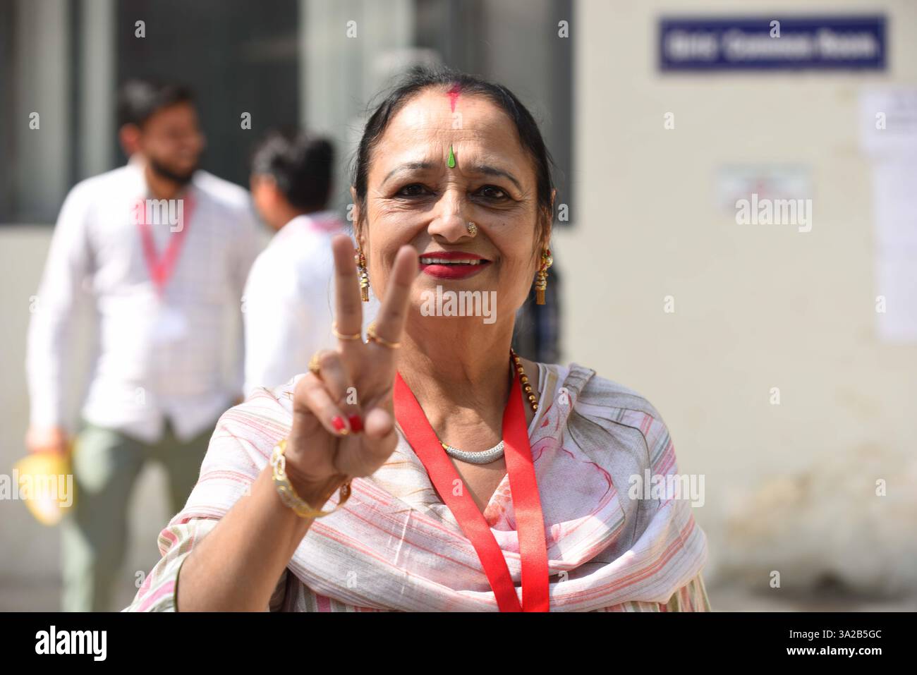 Gurugram, India. 12th Mar, 2025. GURUGRAM, INDIA - MARCH 12: BJP ...